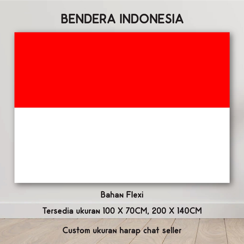 Jual BACKDROP BENDERA INDONESIA BACKGROUND GAMBAR DINDING BANNER ...