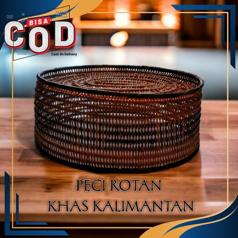 Jual Peci Rotan Gorontalo | Peci Gus Dur | songkok habib bahar | PECI ROTAN KOPIAH | Shopee ...