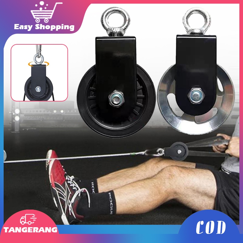Jual 88mm Roda Pulley Home Gym Single Katrol Pulley Cable Machine Untuk ...