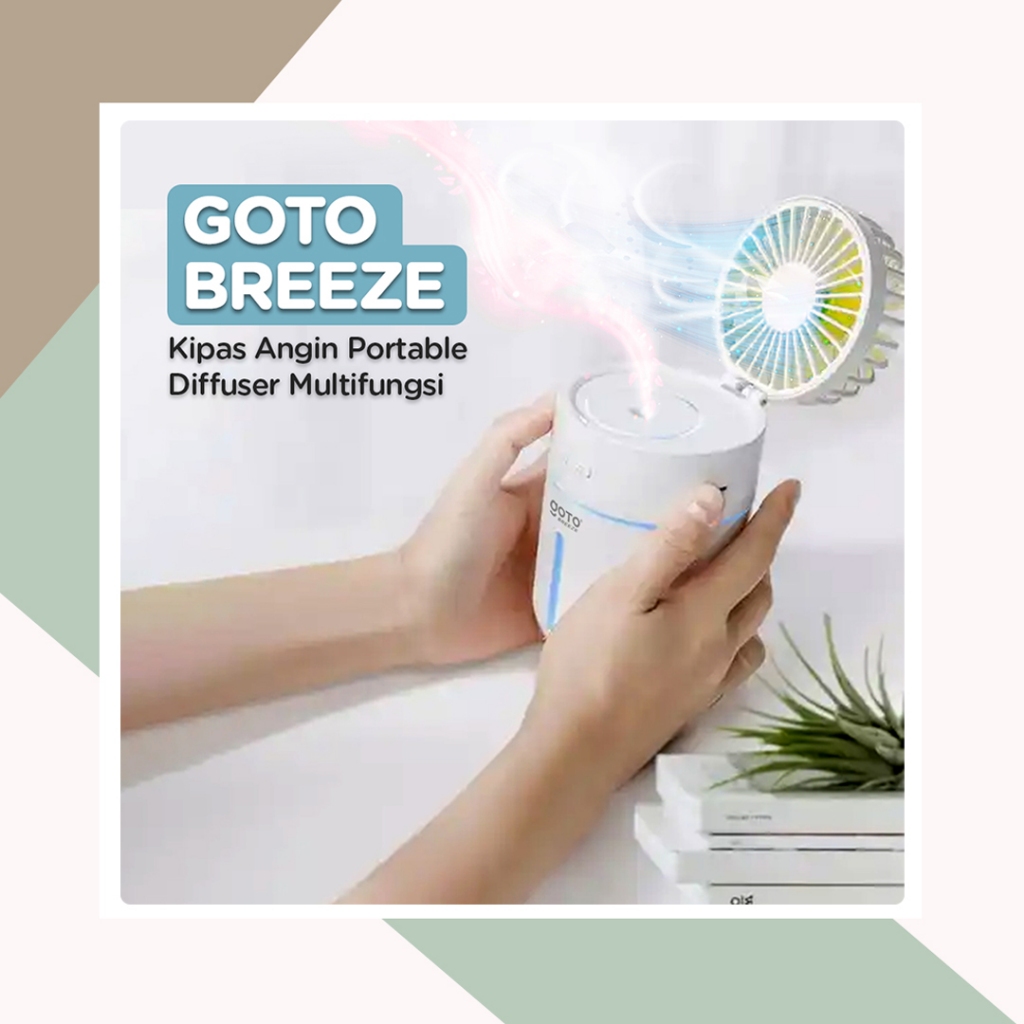 Jual Goto Breeze Kipas Angin Pendingin Kecil Mini Fan Air Cooler ...