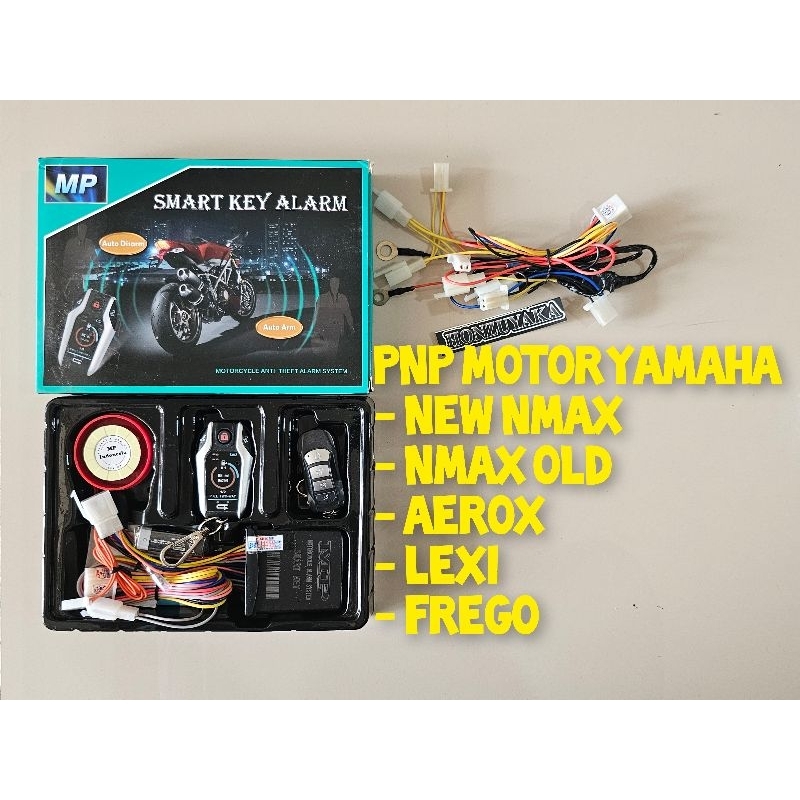 Jual alarm motor pnp yamaha aerox nmax fino mio dll | Shopee Indonesia