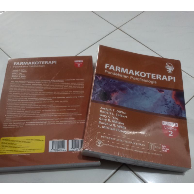 Jual Farmakoterapi Dipiro E/10 Vol.2 | Shopee Indonesia