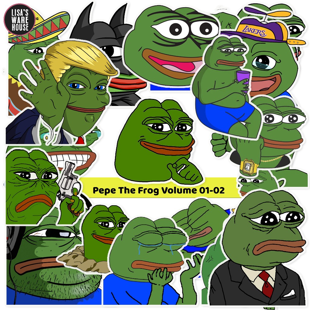 Jual Sticker Pepe The Frog Volume 01-02 | Shopee Indonesia