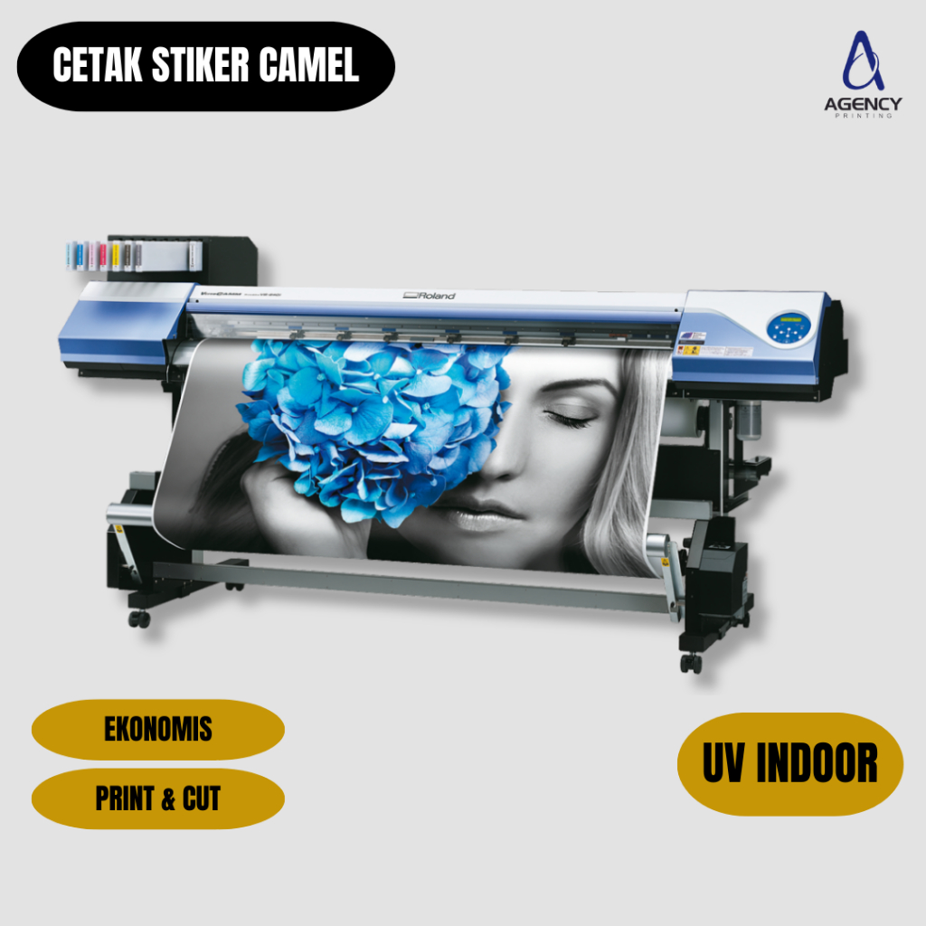 Jual Cetak Stiker Sticker Branding Kemasan Digital Printing Camel ...