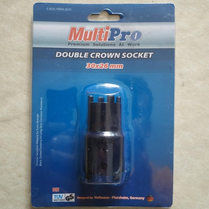 Jual Kunci Mahkota Type B Multipro Double Crown Socket Kunci Mur ...