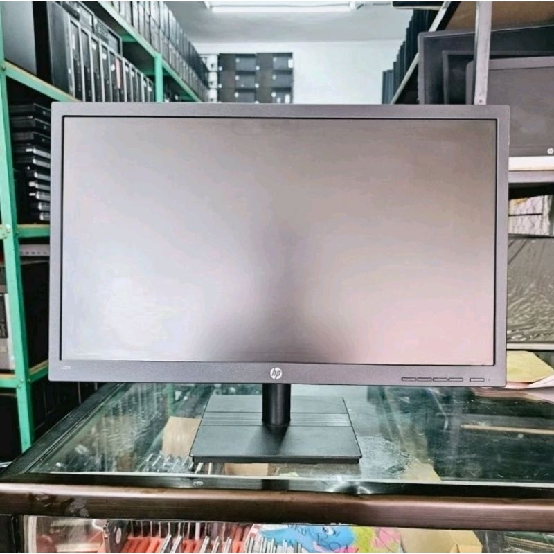 Jual LED HP V220 PORT VGA- PORT DVI- UKURAN 22 INCH WIDE SCREEN ...