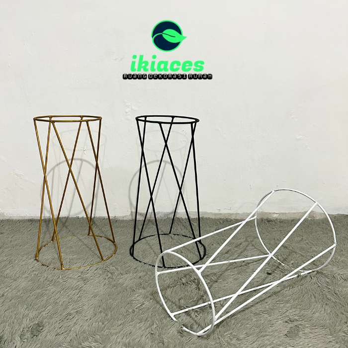 Jual WADAH POT BESI STANDING POT MINIMALIS DUDUKAN POT HIAS MURAH ...
