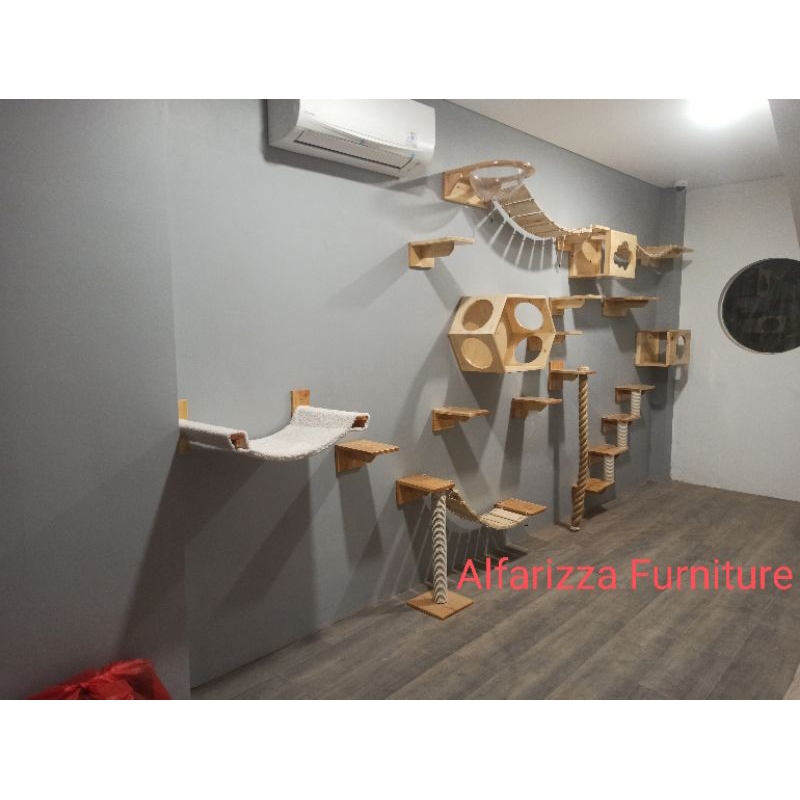 Jual Cat playground pesanan custom jati belanda | Shopee Indonesia