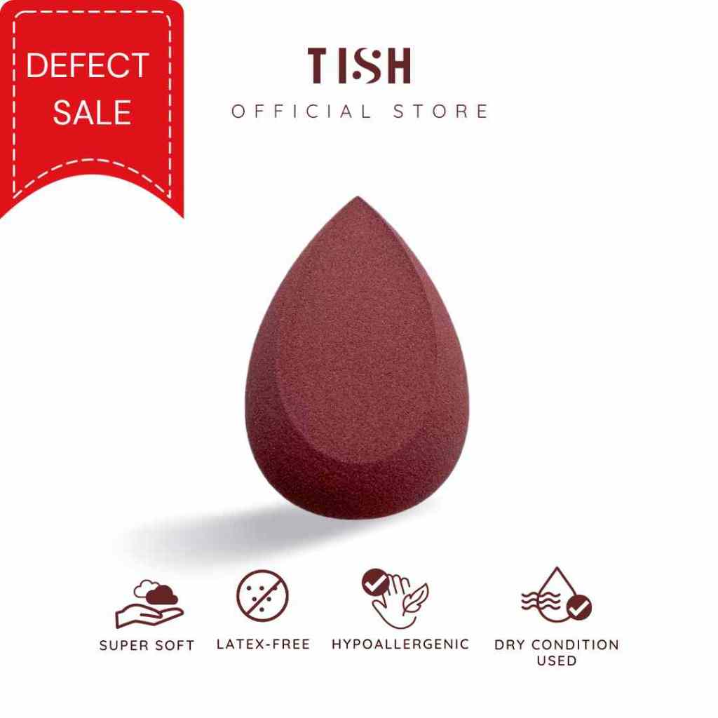 Jual DEFECT SALE TISHDROP 01/02/03 - Makeup Sponge (Baca deskripsi ...