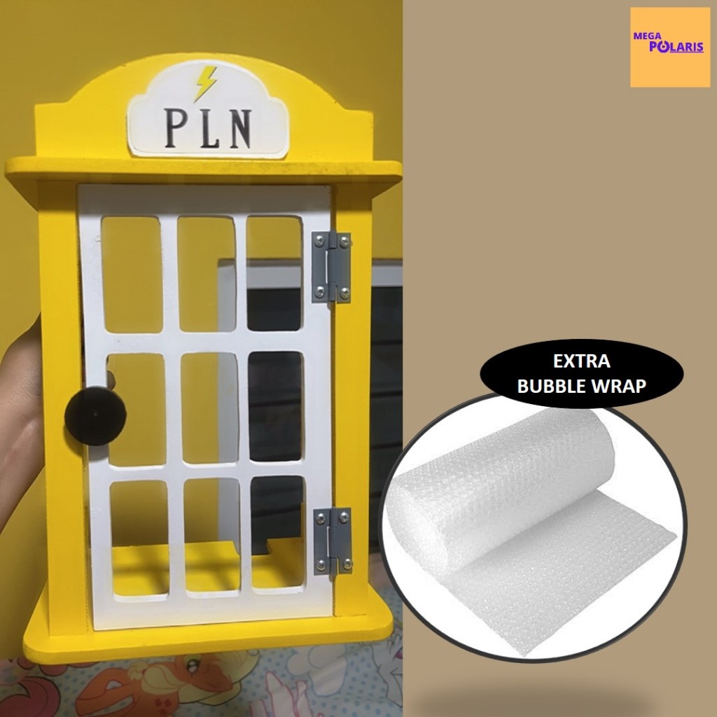 Jual Box Meteran Listrik Aesthetic Penutup Token Listrik dari Kayu ...