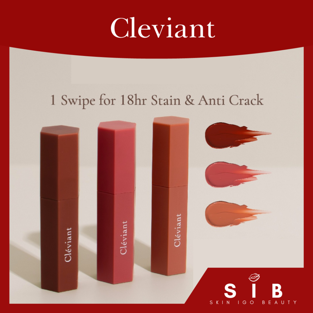 Jual CLEVIANT LIPTINT | Cléviant Hydrating Serum Tint 4.5ml LIP STAIN ...