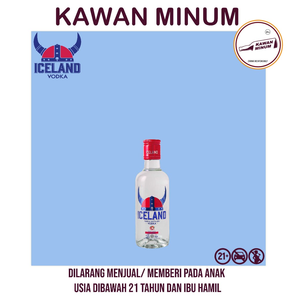 Jual Iceland Vodka Lychee 250mL | Shopee Indonesia
