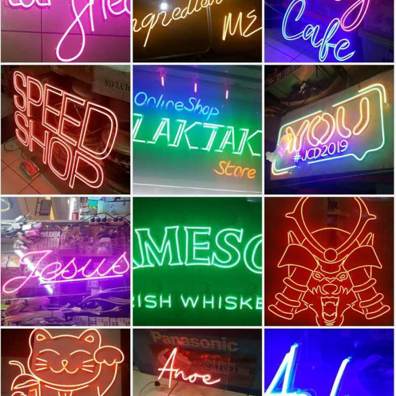 Jual Neon Flex Custom | LED Neon Flex | Neon Sign | Dekorasi Kamar ...