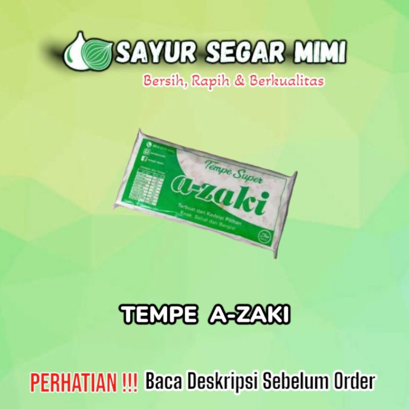 Jual Tempe Azaki Super - Sayur Segar Mimi | Shopee Indonesia