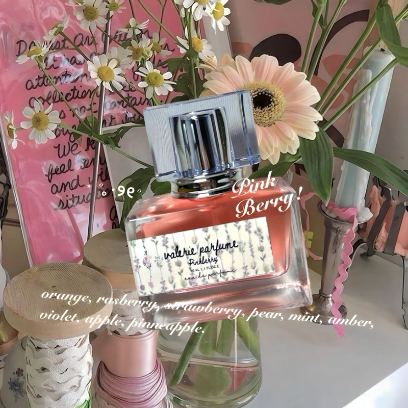 Jual valerie parfume pinkberry eau de parfume 30ml | Shopee Indonesia