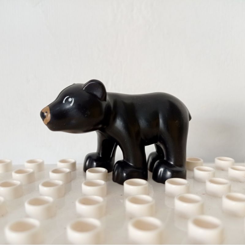 Jual lego bear black duplo original | Shopee Indonesia