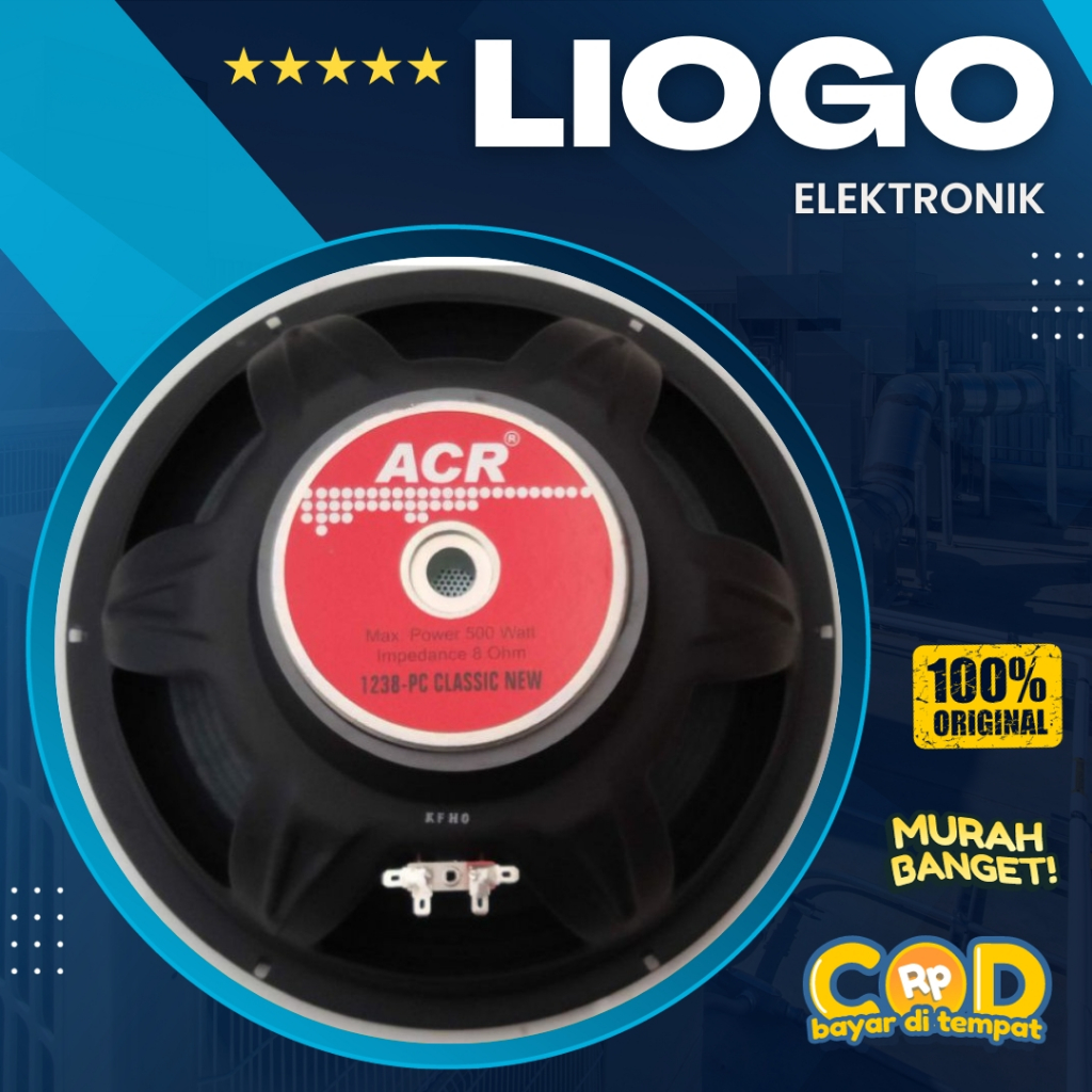 Jual Speaker ACR 12 Inch ACR 1238 Classic ACR Fullrange 12 Inch 1238 Classic | Shopee Indonesia