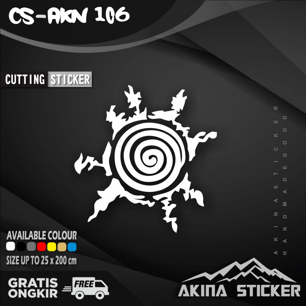 Jual Cutting Sticker Naruto Segel | Cutting Stiker Naruto Segel ...