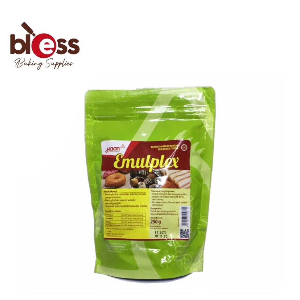Jual PAKET LENGKAP>>> HAAN EMULPLEX 250 GR / EMUPLEX PERENYAH KUE ...