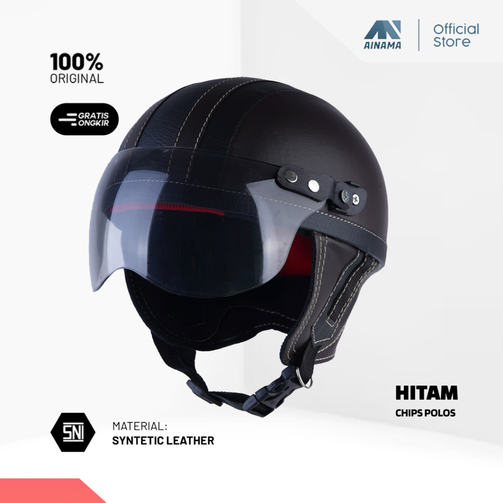 Jual HELM ANAK LAKI LAKI PEREMPUAN 1 - 5 TAHUN MODEL CHIPS KULIT ...