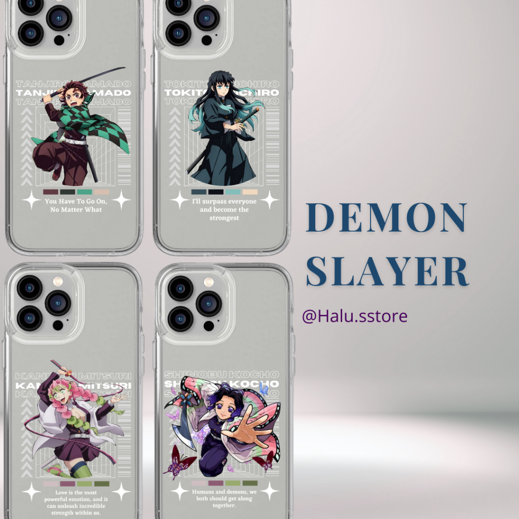 Jual Premium Clear Case Anime Demon Slayer Kimetsu no Yaiba Tanjiro ...