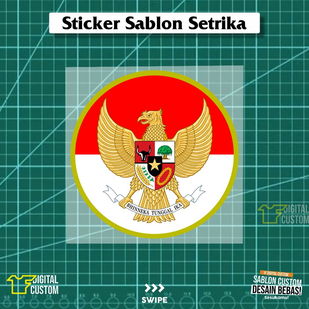 Jual Sticker Sablon Setrika DTF untuk Kaos Logo Gambar Bendera ... Jual Sticker Sablon Setrika DTF untuk Kaos Logo Gambar Bendera ...
