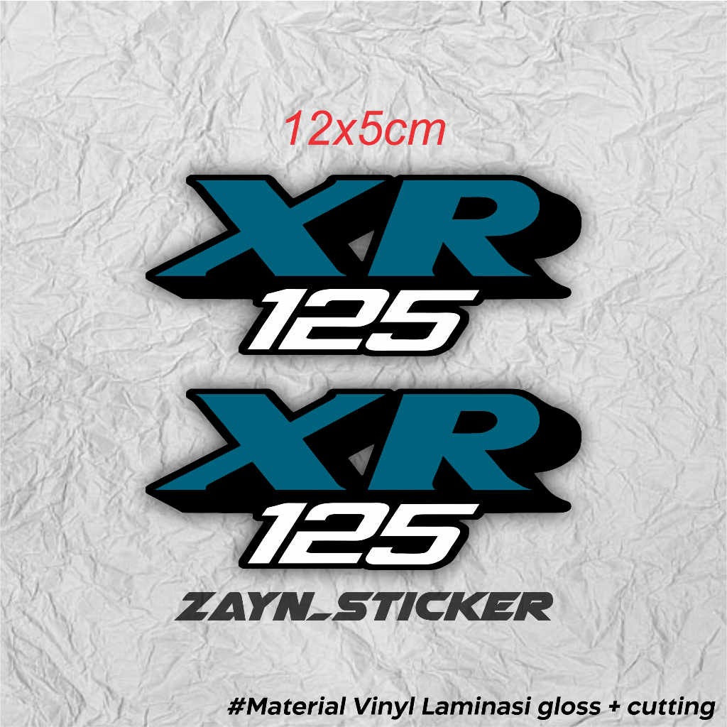 Jual STICKER HONDA XR125 MODEL XT | Shopee Indonesia