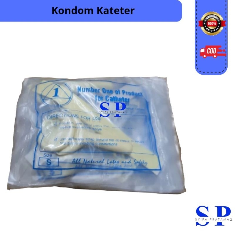 Jual Alat Medis Condom Catheter Kondom Kateter Male Kateter S M L ...