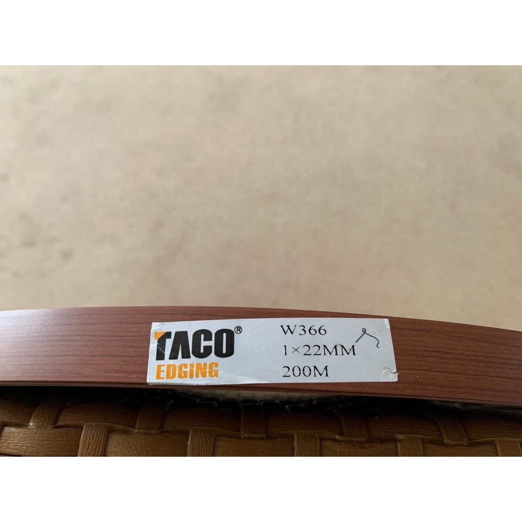 Jual Per 5 Meter Edging Taco W 366 1 x 22 Mm Woodgrain HPL TH 366 H 2 Cm | Shopee Indonesia