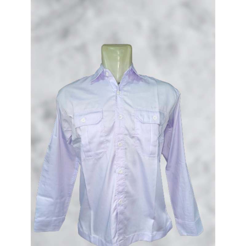 Jual Kemeja PDH/Seragam PNS/Seragam Polos Lengan Panjang/Kemeja Polos Lengan Panjang/Kemeja ...