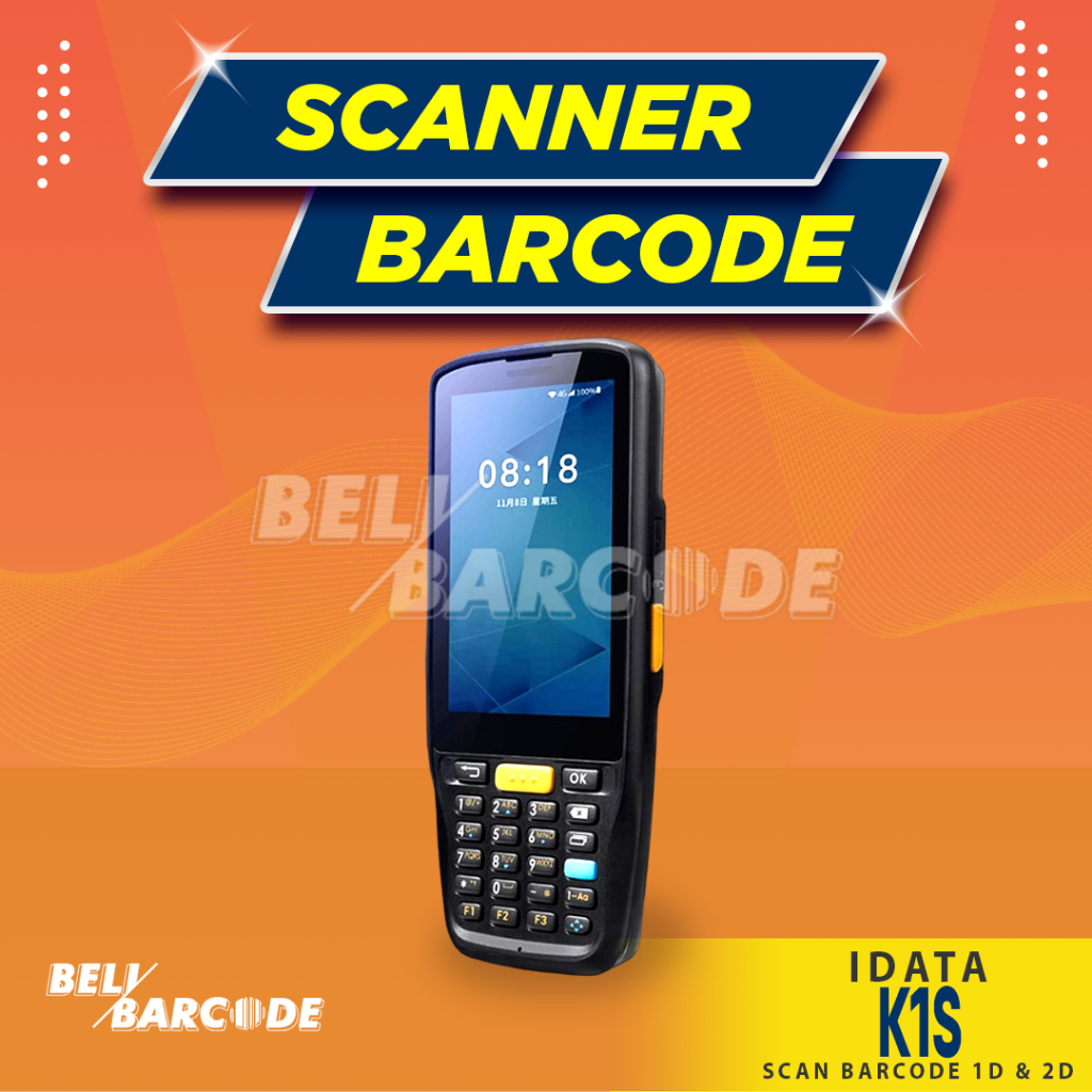 Jual iData K1S Scanner Barcode Mobile Computer Scan 2D Portable PDT ...