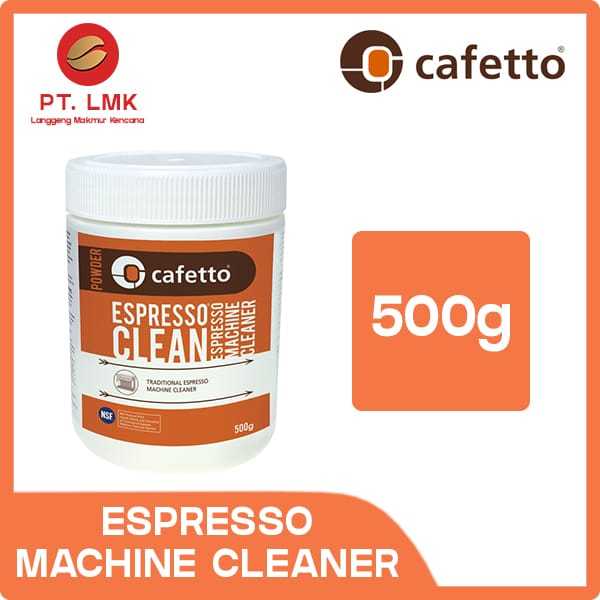 Jual Cafetto Espresso Machine Cleaner Powder Tube 500 Gr | Shopee Indonesia
