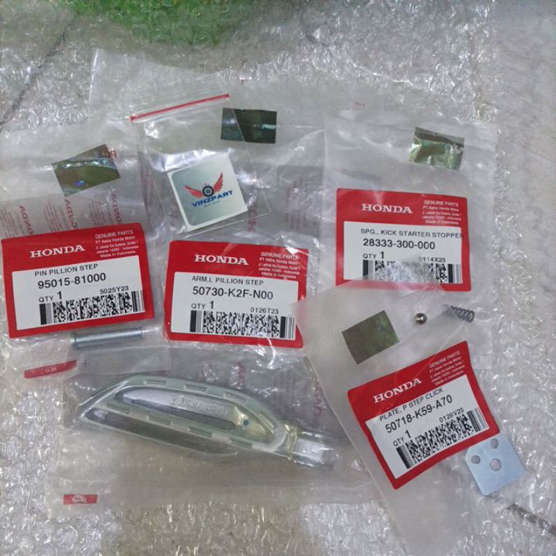 Jual 50730 K2F N00 Footstep KIRI L set Scoopy fi new 2021 2022 2023 ...