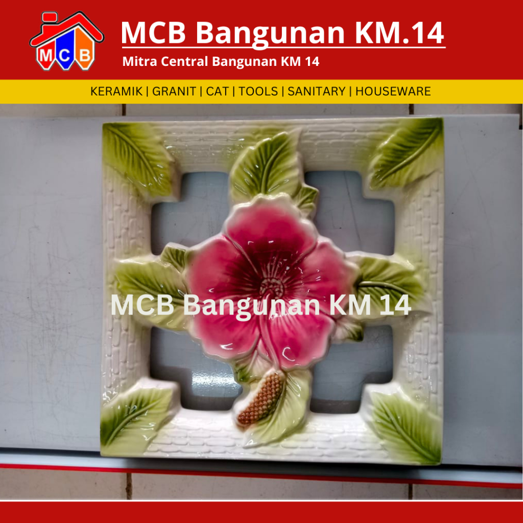 Jual Roster Keramik Trisensa 30X30 Keramik / Lubang angin dinding ...
