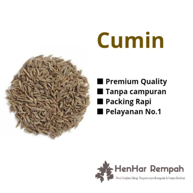Jual Jintan Putih Cumin Seed 50 gram & 100 gram | Shopee Indonesia