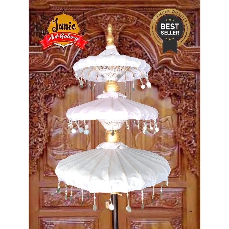 Jual Payung susun 3 putih payung keraton payung dekorasi payung jaranan ...