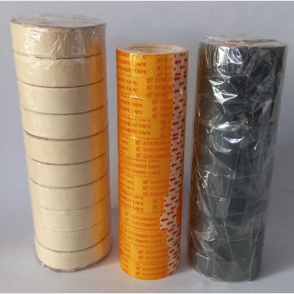 Jual Isolasi Bening Murah Super Lengket, Isolasi Kertas, Isolasi Hitam ...