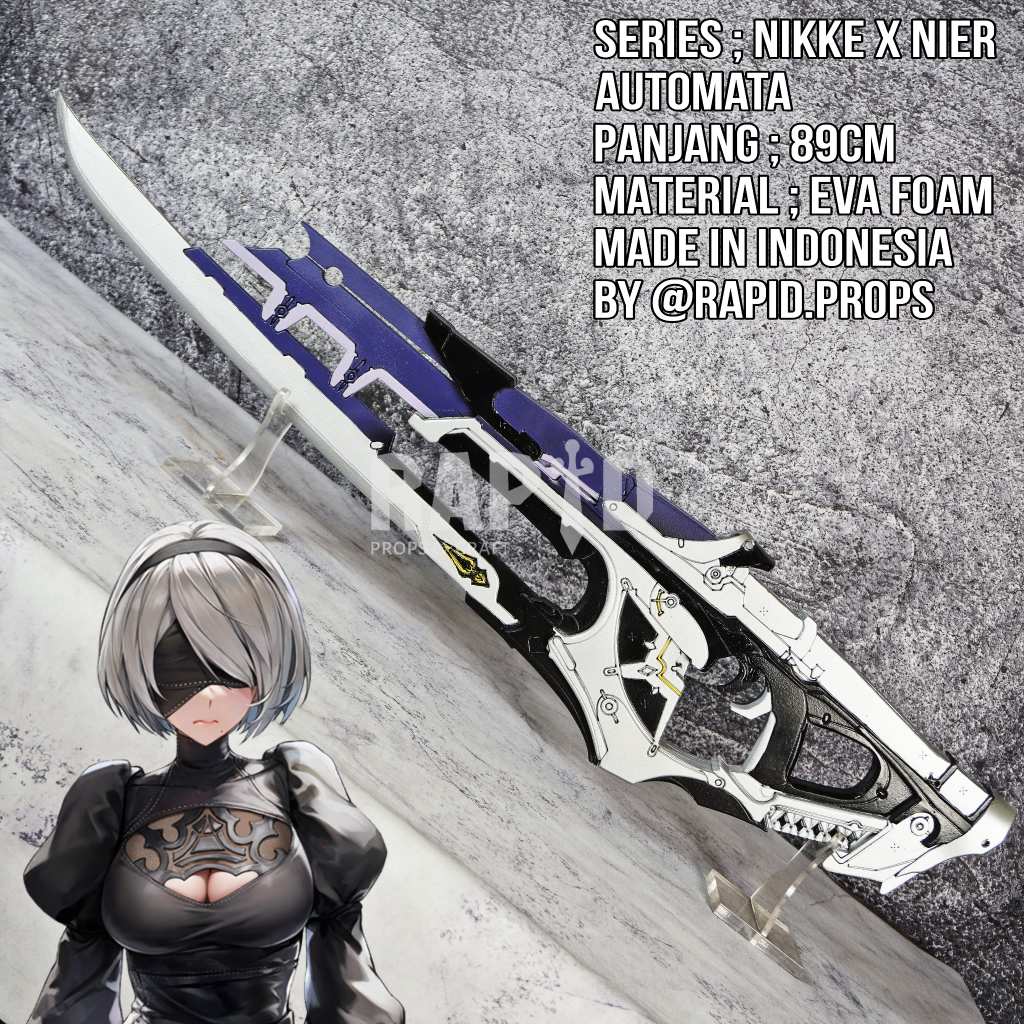 Jual 2b Nikke Gun Weapon Cosplay | Shopee Indonesia