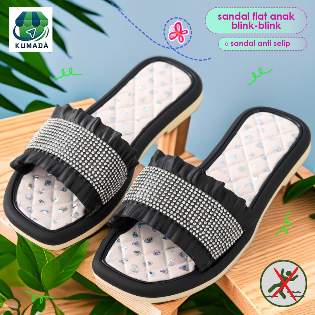 Jual Sendal Slop Wanita Remaja/Sendal Santai Nyaman Dan Empuk/Sendal ...