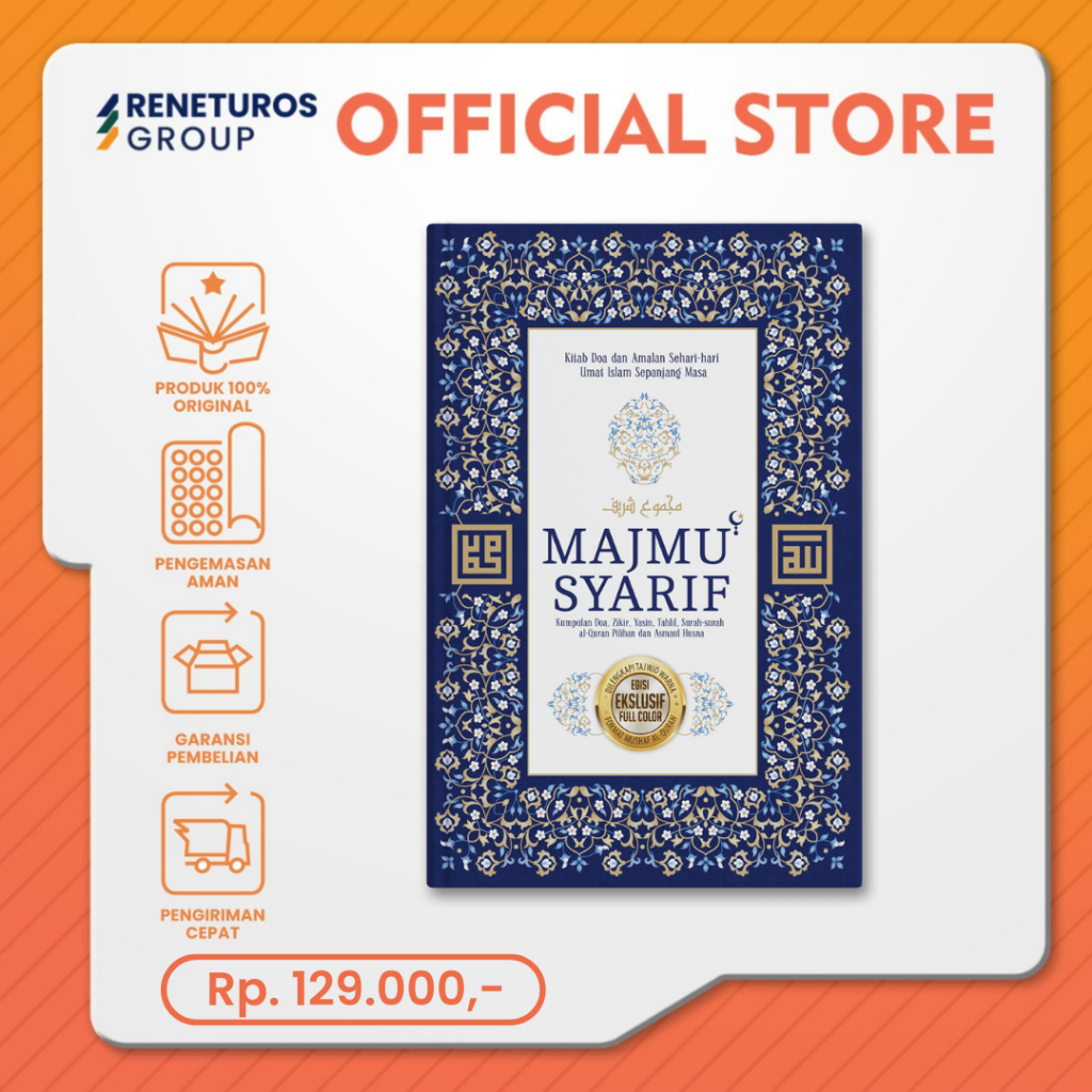 Jual Rene Turos - Kitab Islam Majmu’ Syarif Edisi Eksklusif (Hard Cover ...