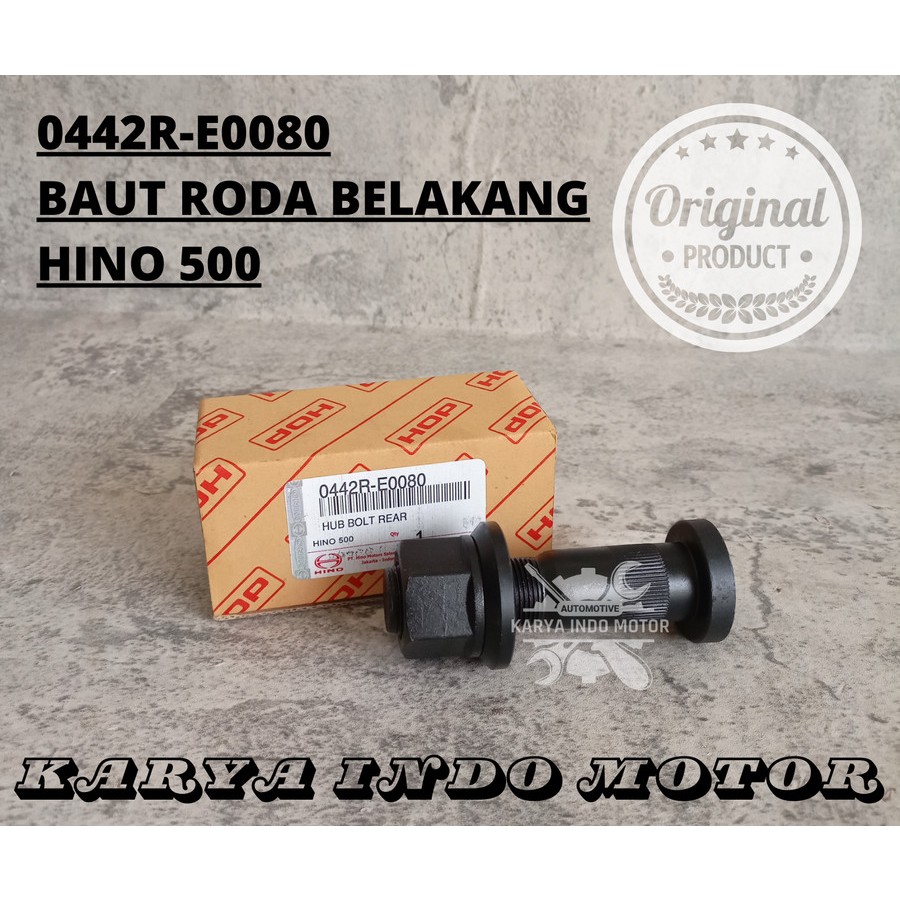 Jual Baut Roda Belakang HOP Hino 500 0442R-E0080 | Shopee Indonesia
