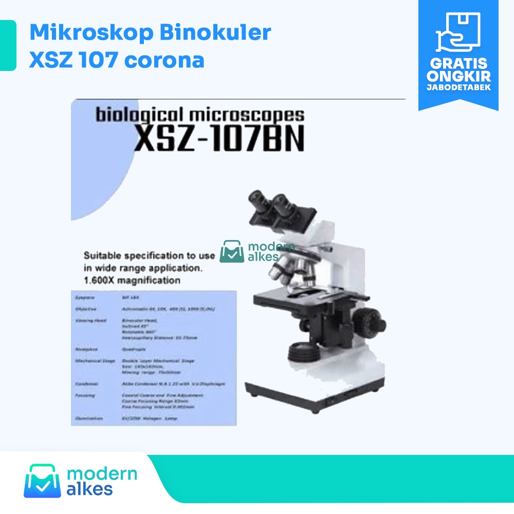 Jual Microscope Binoculer XSZ 107 BN Corona / Mikroskop Binokuler ...