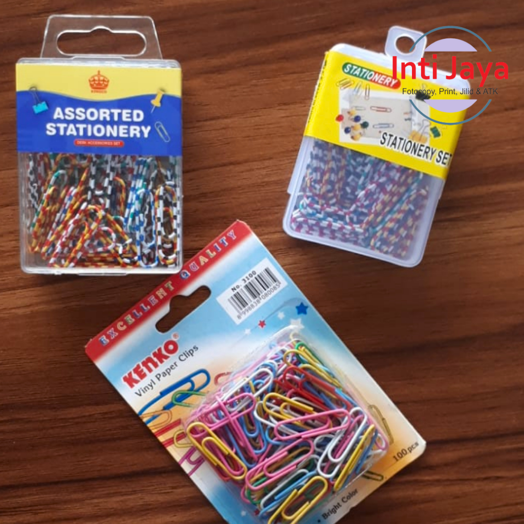Jual Paper Clip/ Klip Kertas Warna Warni | Shopee Indonesia