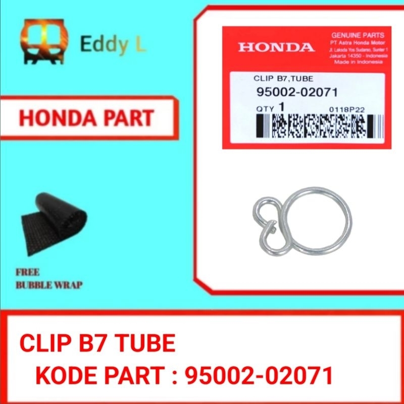 Jual Kleman Selang Bensin/Clip Tube B7 SCOOPY|SUPRA X 125|VARIO|SPACY ...
