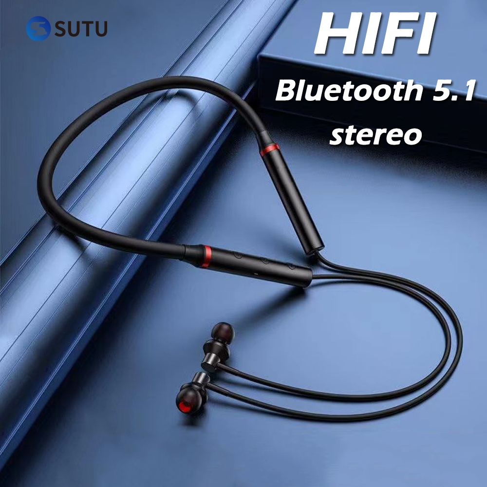Jual SUTU H6 TWS Mini Earphone Headphone Bluetooth Nirkabel Neckband ...