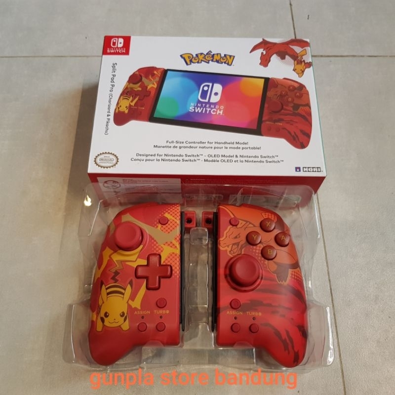 Jual Hori Split Pad Pro Pokemon Charizard & Pikachu Nintendo Switch ...