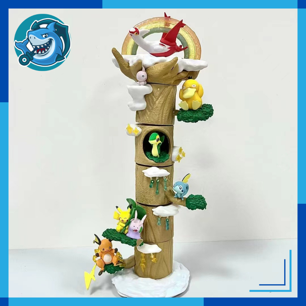Jual Pokemon Forest 7 Weather Tree Action Figure Static PVC | Shopee ...