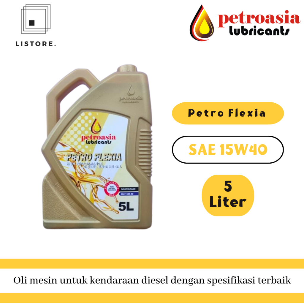 Jual Oli Mobil Diesel Oli Diesel Petro Flexia API CH SAE 15W40 Ukuran ...