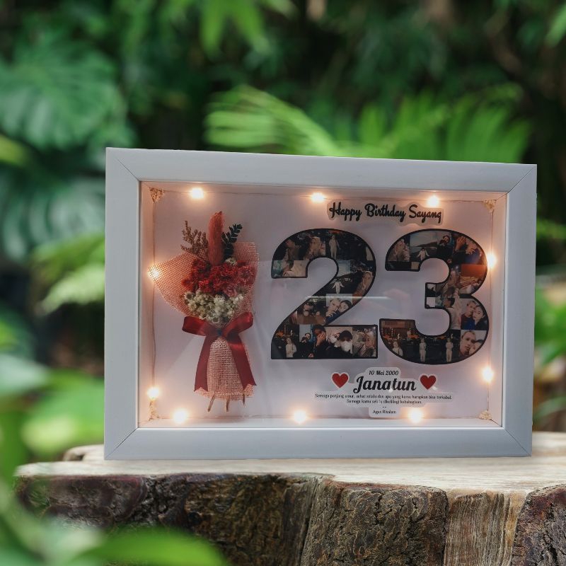 Jual Mozaik in Frame. Frame angka | Shopee Indonesia