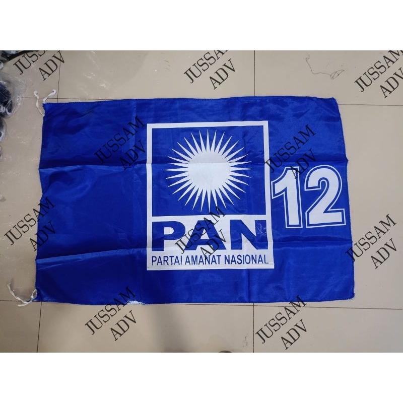 Jual BENDERA PARTAI PAN UKURAN 80 X 120 CM ISI 50 PCS | Shopee Indonesia